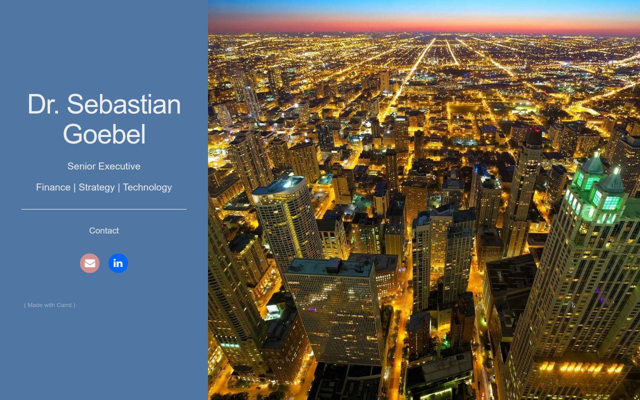 Dr. Sebastian Goebel